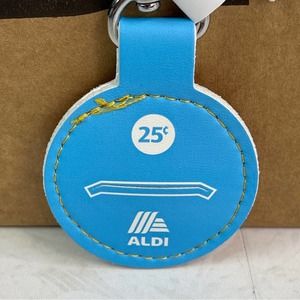 Aldi | Accessories | Aldi Keychain Coin Quarter Holder Animal Print ...